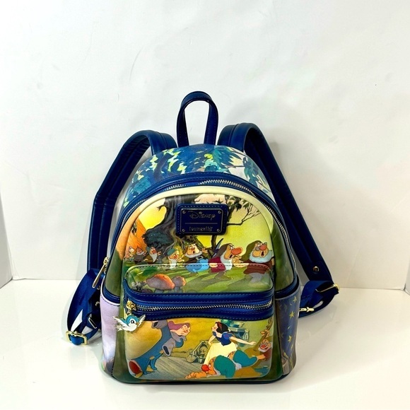 Loungfly | Bags | Disney Loungefly Snow White And The Seven Dwarfs Mini ...